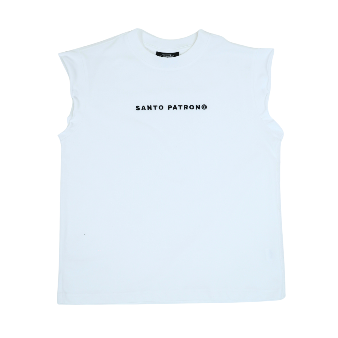 Santo Patron Basic Tank Top Blanco | Santo Patrón – Santo Patrón Clothing